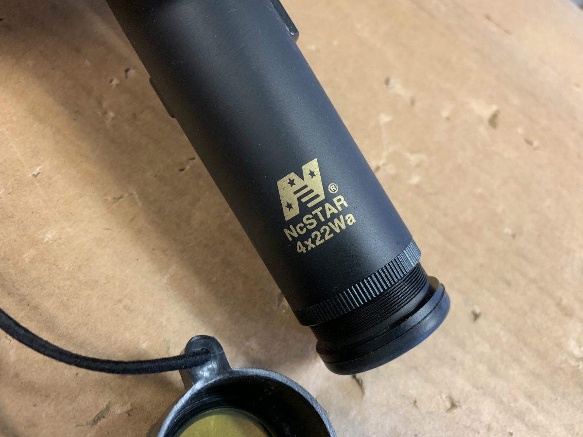 Nc Star 4x22 Wide Angle Tactical Rifle Scope With Ar Scope Base Nice ...