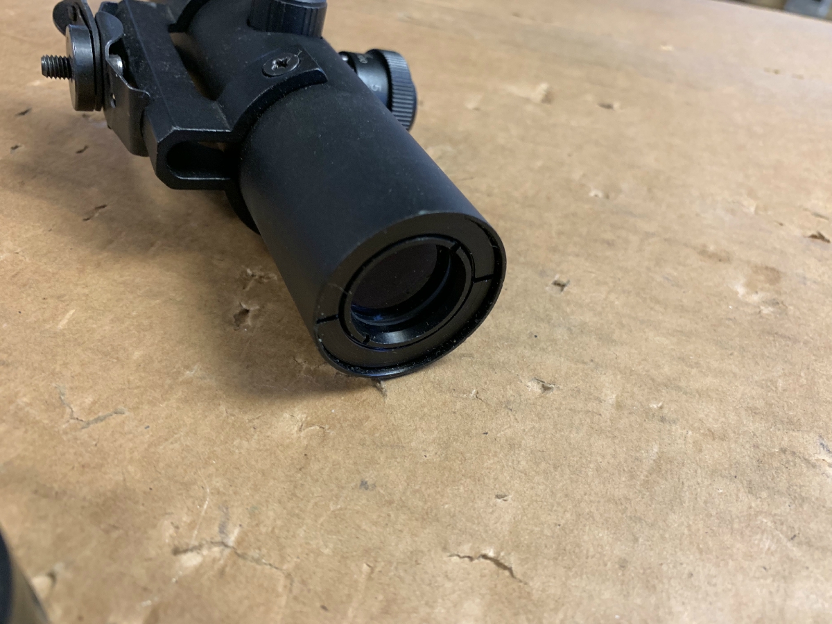 Nc Star 4x22 Wide Angle Tactical Rifle Scope With Ar Scope Base Nice ...