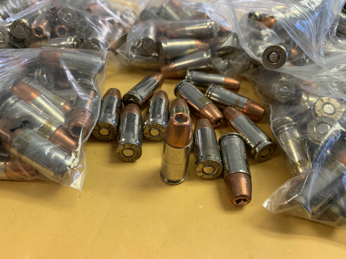 200 Rounds Federal Cartridge 9mm Luger Ammo Hi-Shok Hollow Point New ...