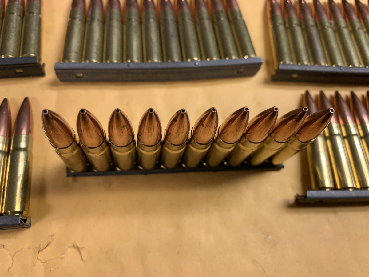 90 Rounds 300 Acc Blackout Hollow Point 10 Round Stripper Clips For ...