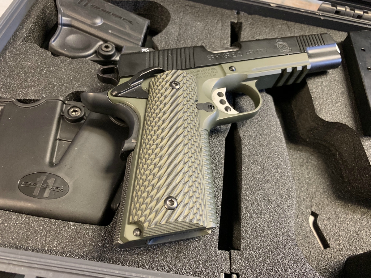 Springfield Armory - Marine Corps Operator 1911 Combat Night Sights ...
