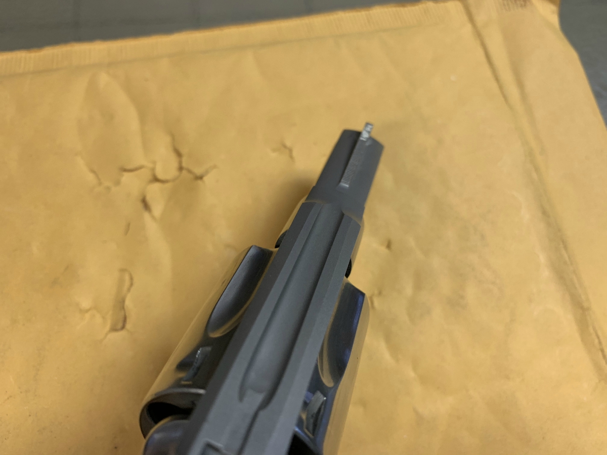 Taurus Model M85 5 Shot Hidden Hammer Revolver Wood Grips Stainless 2 ...