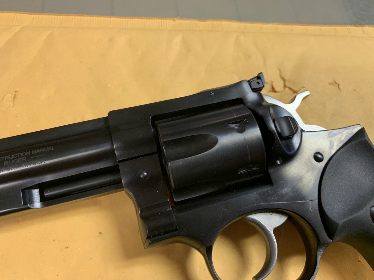 Ruger Model Gp100 6 Shot Revolver 4 Inch Barrel Fiber Optic Sights ...