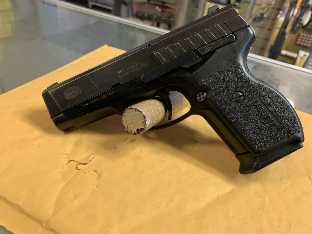 Sig Arms Model Mauser M2 Semi-Auto Pistol 10 Round Magazine Nice Pistol ...