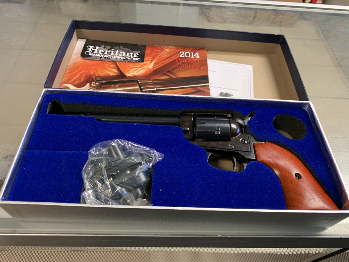 Heritage Model Rough Rider 6 Shot Revolver 6.5 Inch Barrel Lock And ...