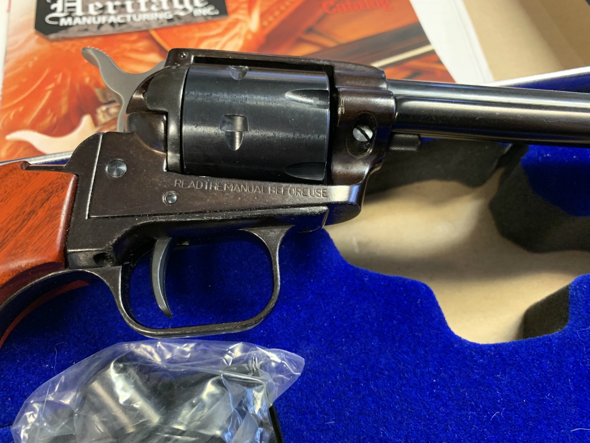 Heritage Model Rough Rider 6 Shot Revolver 6.5 Inch Barrel Lock And ...