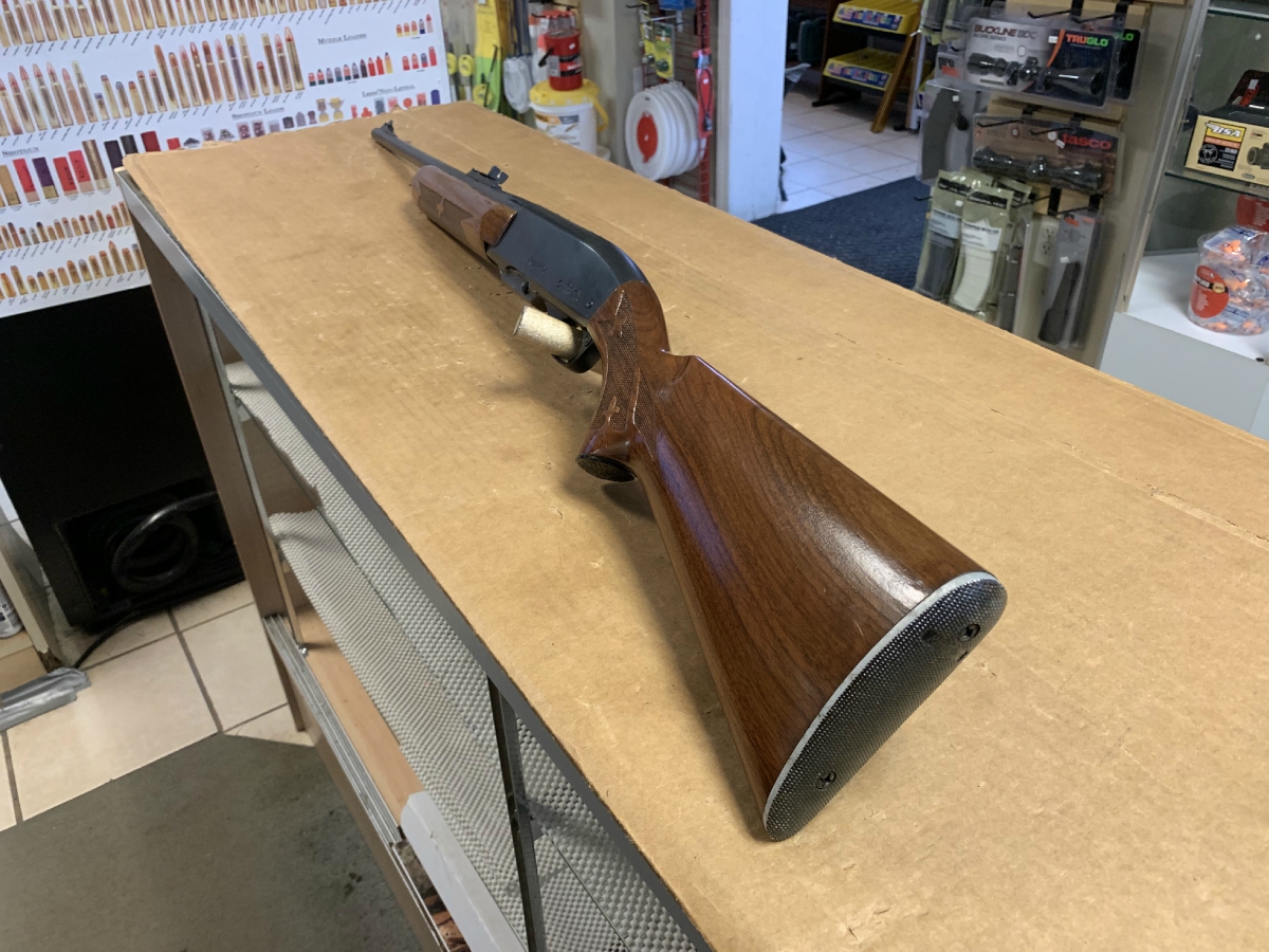 REMINGTON MODEL 742 WOODSMASTER SEMI-AUTO RIFLE DELUXE WOOD STOCK NICE!!!
