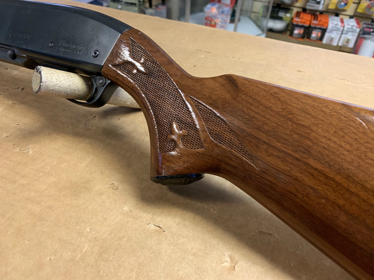 REMINGTON - MODEL 742 WOODSMASTER SEMI-AUTO RIFLE DELUXE WOOD STOCK ...