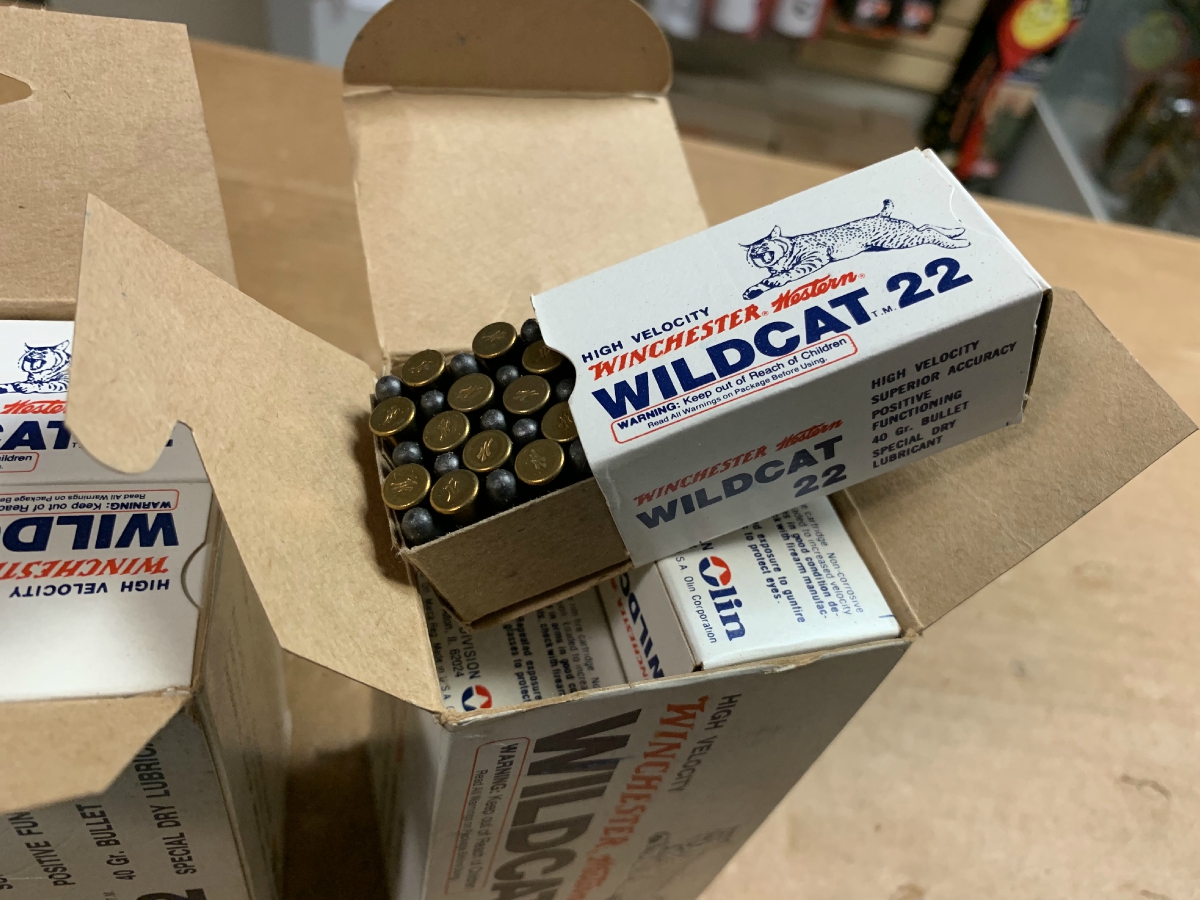 1000 Rounds Winchester Wildcat High Velocity 22 Lr Ammunition New Old ...