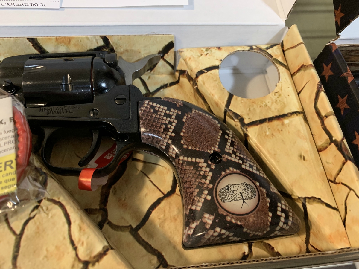 Heritage Talo Exclusive Limited Edition Rough Rider 22lr Blk 6.5 Inch ...