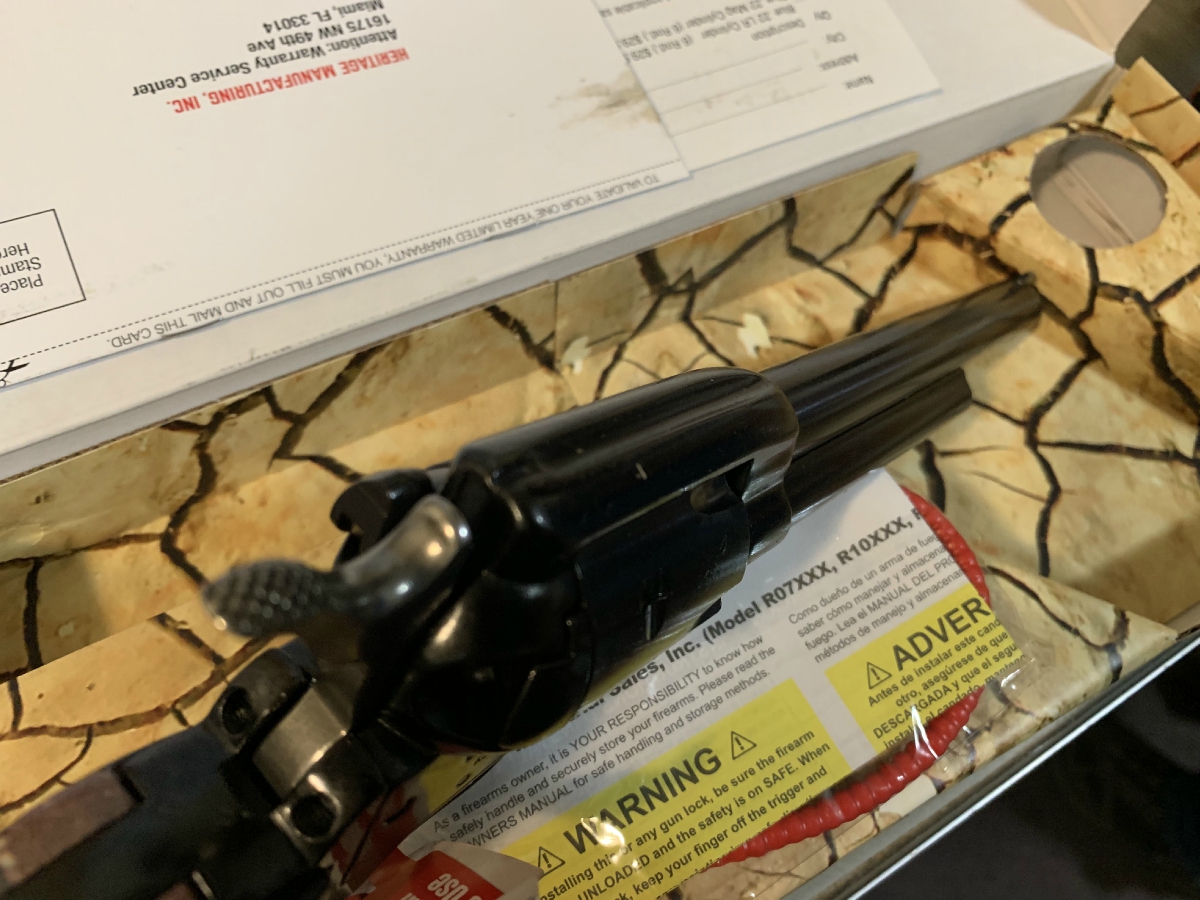 Heritage Talo Exclusive Limited Edition Rough Rider 22lr Blk 6.5 Inch ...