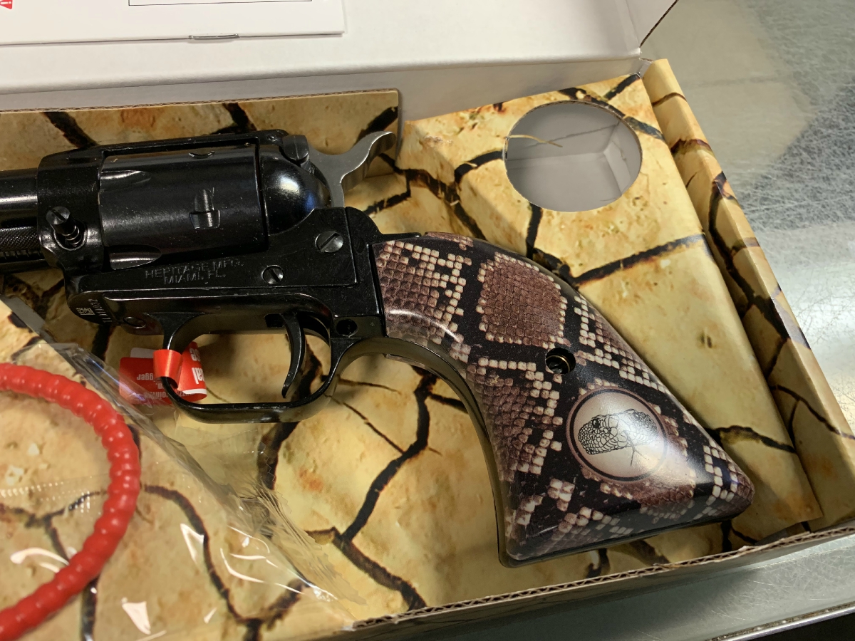 Heritage Talo Exclusive Limited Blue 4.75 Inch Barrel Snake Fs Snake ...