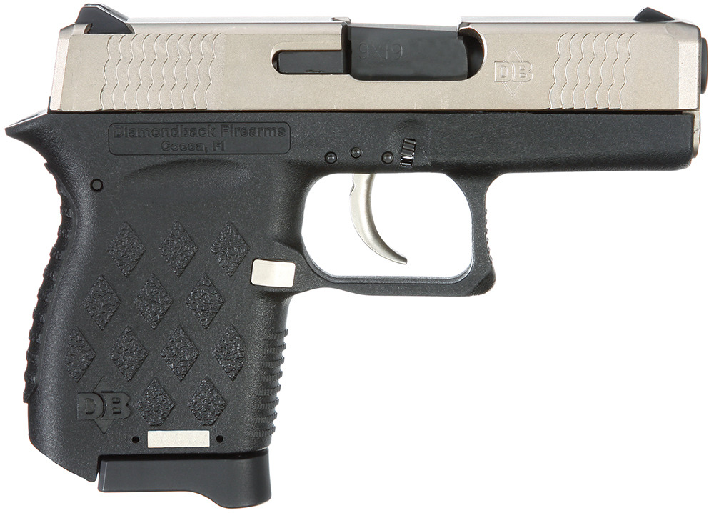 Diamondback Db9ex Db9 Micro-Compact 9mm Luger Double 3 Inch 6+1 Black ...