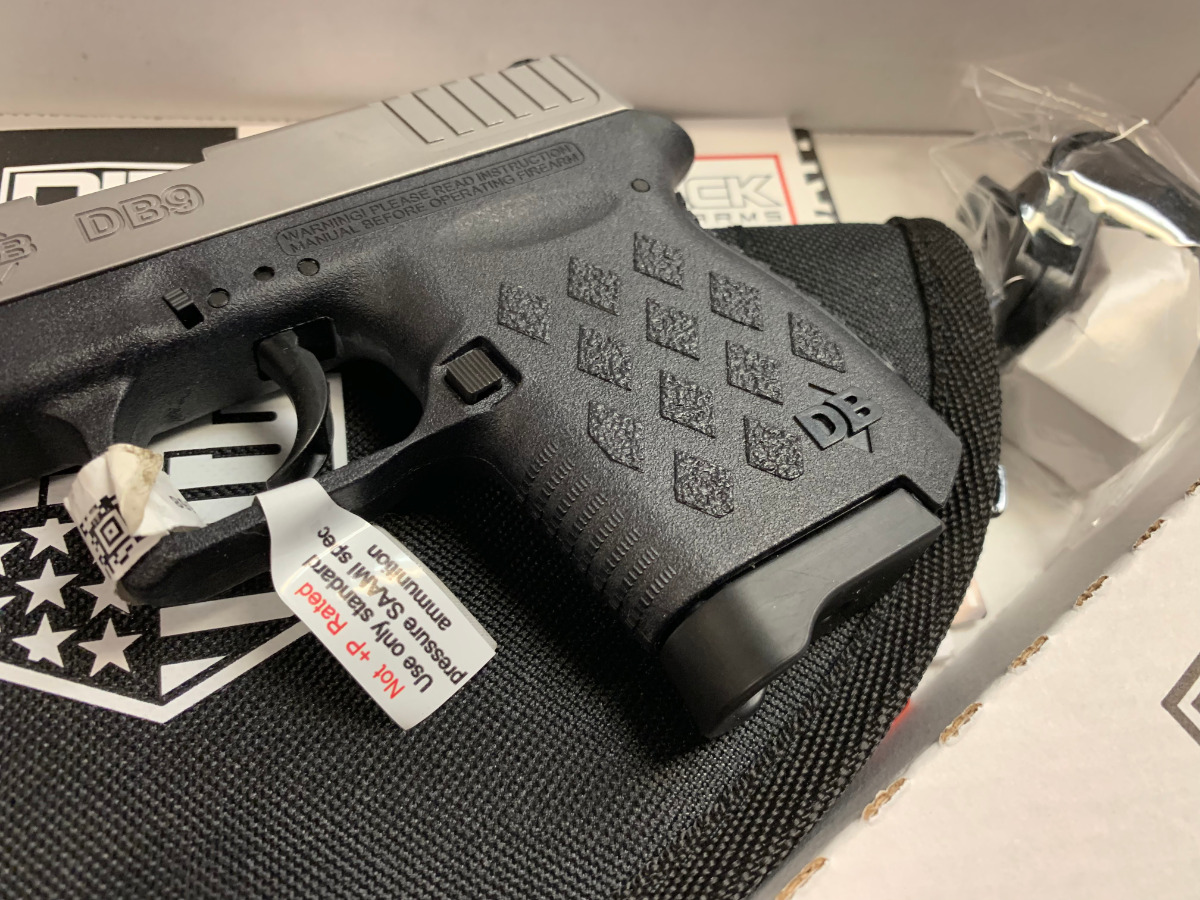 Diamondback Db9ex Db9 Micro-Compact 9mm Luger Double 3 Inch 6+1 Black ...