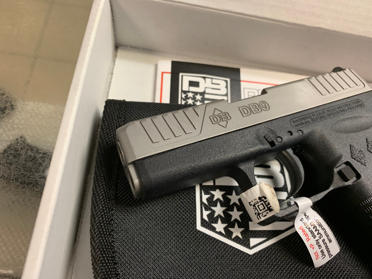 Diamondback Db9ex Db9 Micro-Compact 9mm Luger Double 3 Inch 6+1 Black ...