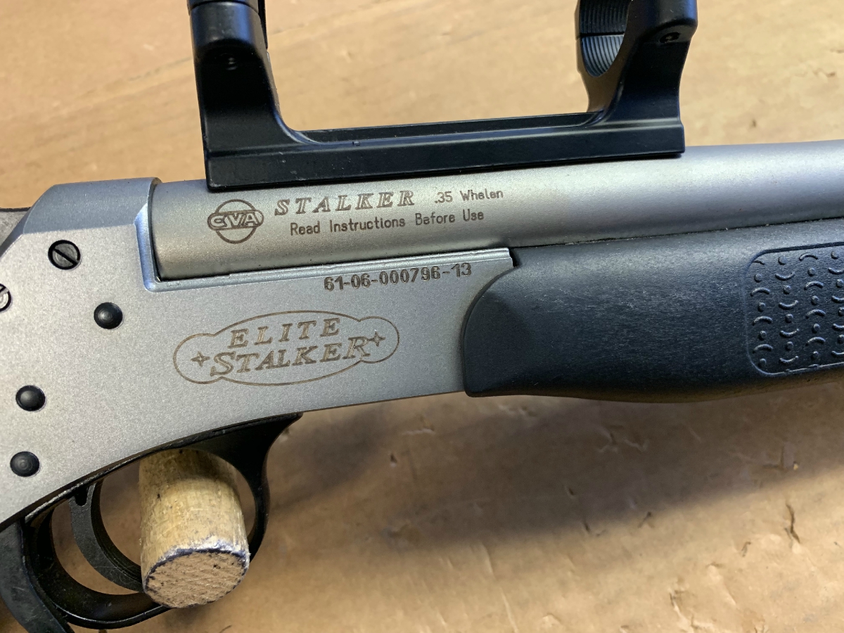 Cva Model Elite Stalker Break Action Rifle Synthetic Stock Ss Scope ...