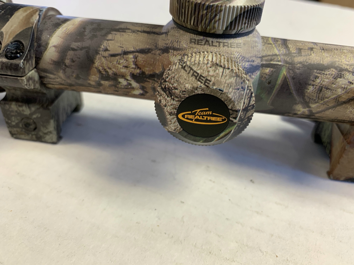 Nikon 3-9x50 Real Tree Camo Rifle Scope With Camo Rings Excellent For ...