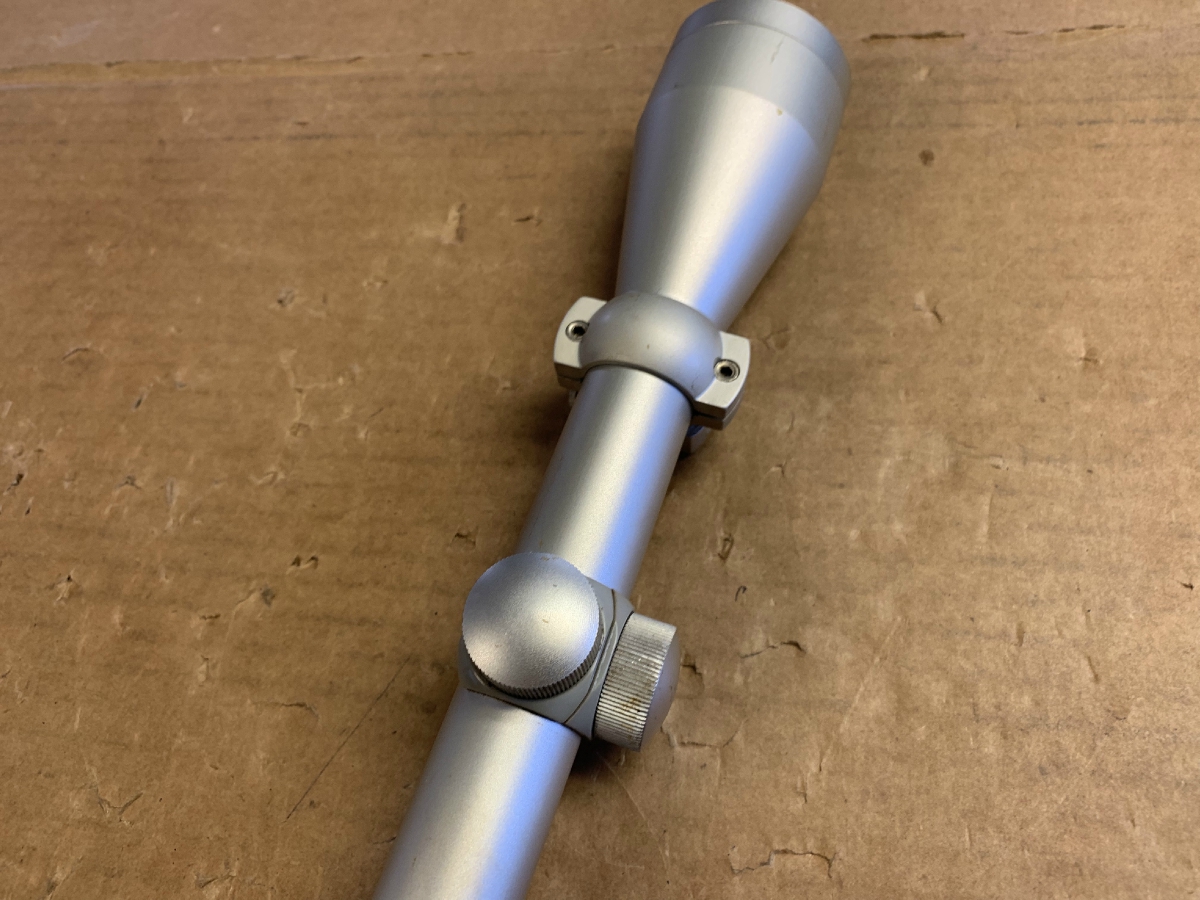 Swift 3-9x40 Wide Angle Silver Rifle Scope With Rings For Sale at ...