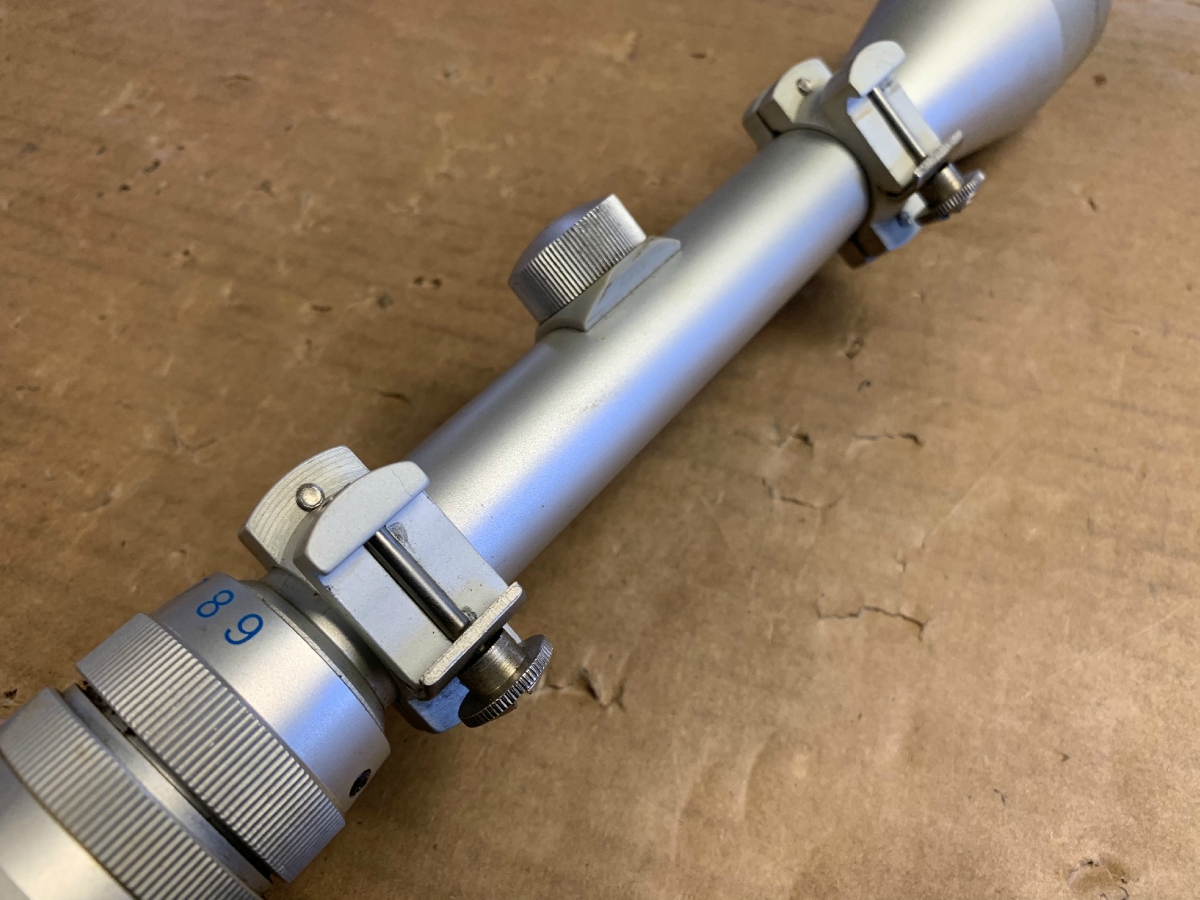 Swift 3-9x40 Wide Angle Silver Rifle Scope With Rings For Sale at ...