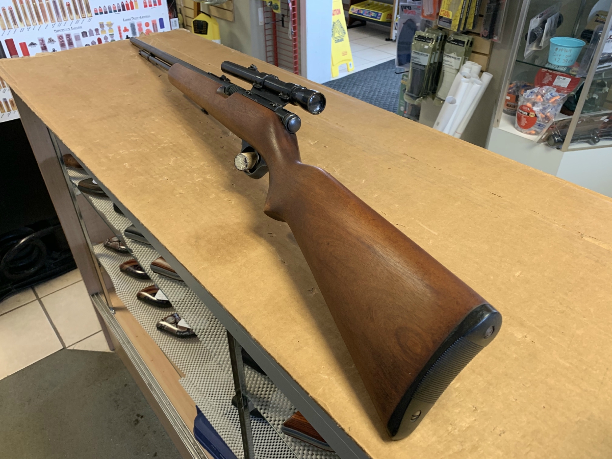 SPRINGFIELD MODEL 87A SEMI-AUTO RIFLE TUBE MAGAZINE WITH JC HIGGINS 2 ...