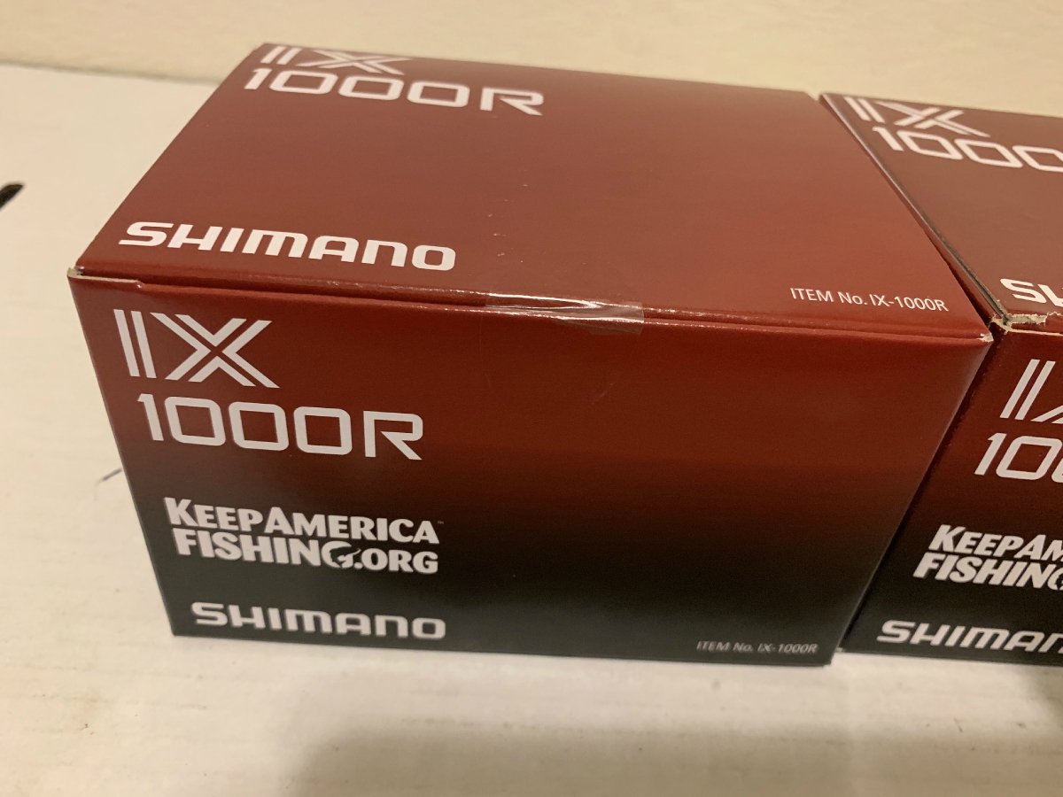 Two Brand New Shimano Ix 1000r Spinning Reel New In Boxes For Sale at ...