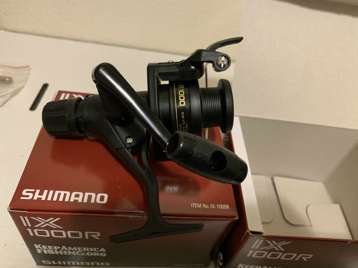 Two Brand New Shimano Ix 1000r Spinning Reel New In Boxes For Sale at ...