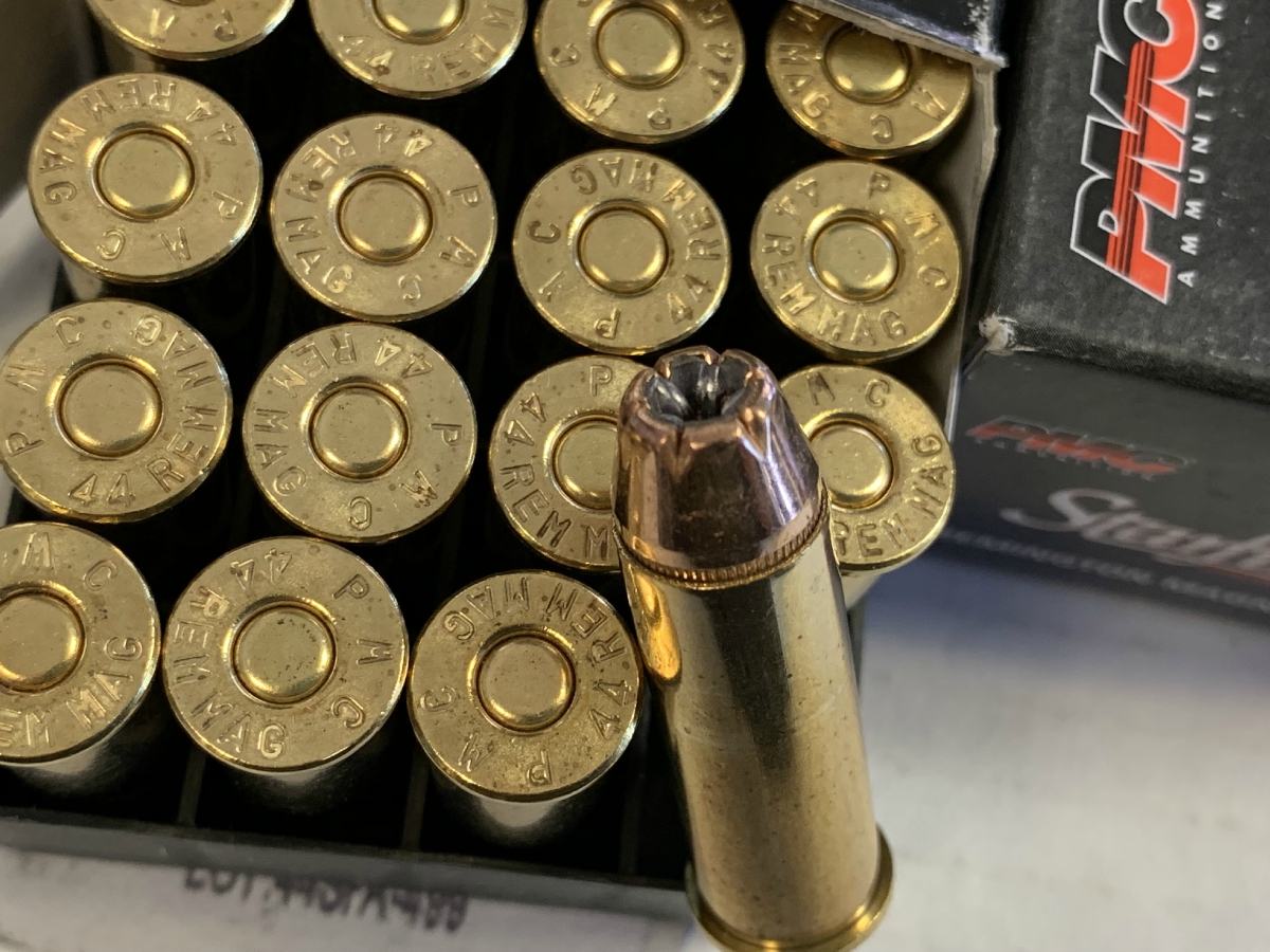 Two Hks 44 Mag 6 Shot Speed Loaders And 52 Rounds Of Self Defense ...