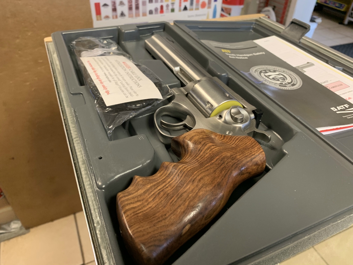 Ruger Gp100 Talo Exclusive 6 Inch Barrel Stainless Steel, Unfluted ...