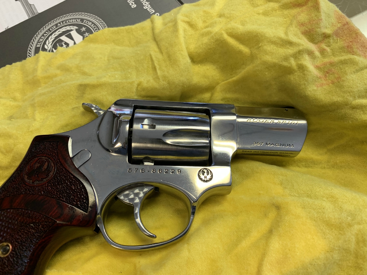 Ruger Talo Sp101 Match Champion Hi Gloss Stainless 2.5 Inch Barrel ...