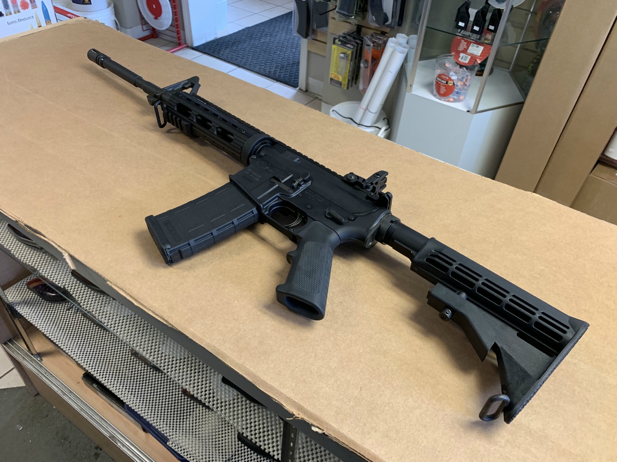 COLT M4 LE CARBINE SEMI-AUTO AR-15 RIFLE UTG PRO RAIL POP UP MAGPUL ...