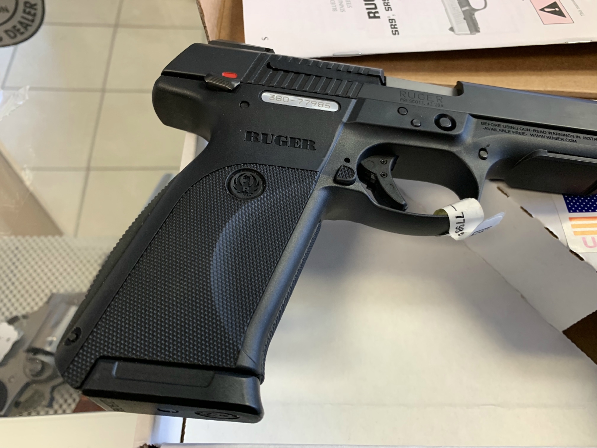 Ruger Model Sr45 Semi-Auto Pistol 4.5 Inch Barrel One 10 Round Mag New ...