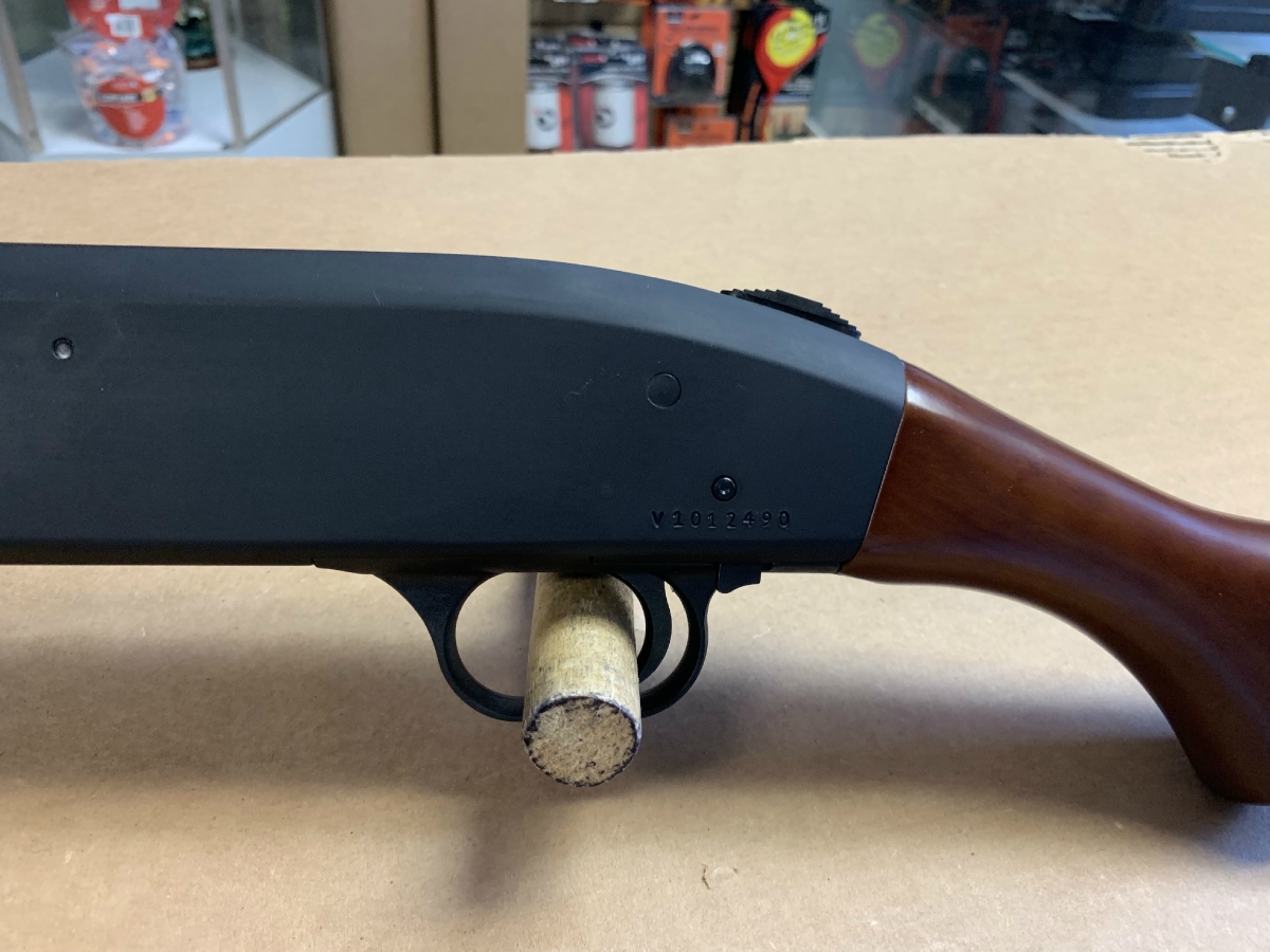 Mossberg 590 Nightstick 12 Gauge Pump-Action With Wood Raptor Grip And ...