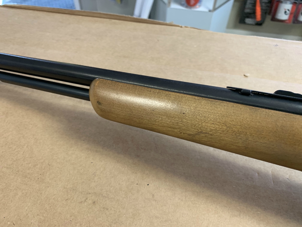 Springfield Model 187h Semi-Auto Rifle With Rimfire Scope Wood Stock ...