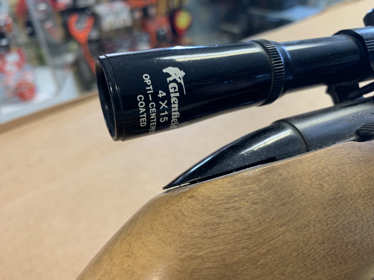 Springfield Model 187h Semi-Auto Rifle With Rimfire Scope Wood Stock ...