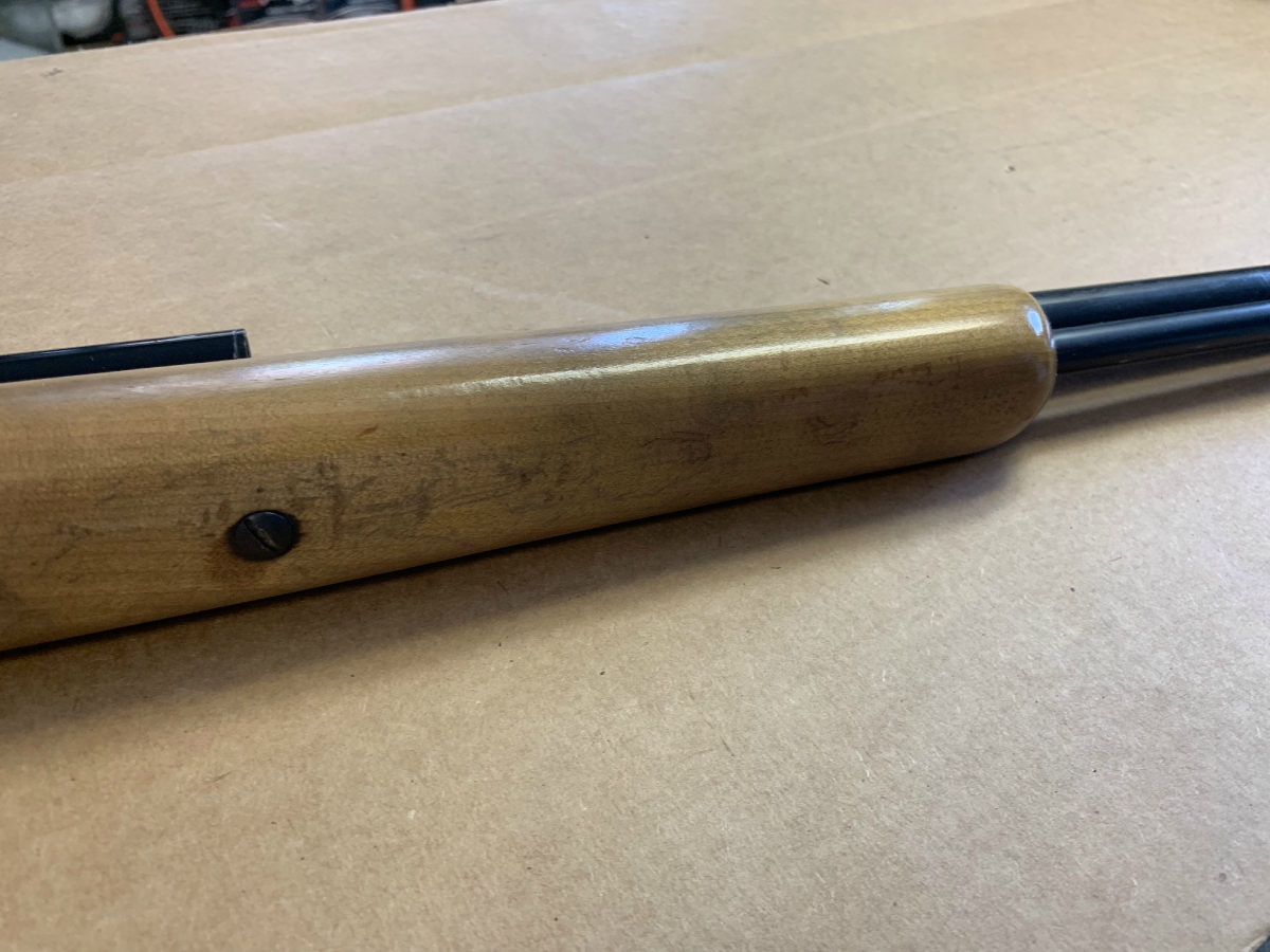 Springfield Model 187h Semi-Auto Rifle With Rimfire Scope Wood Stock ...