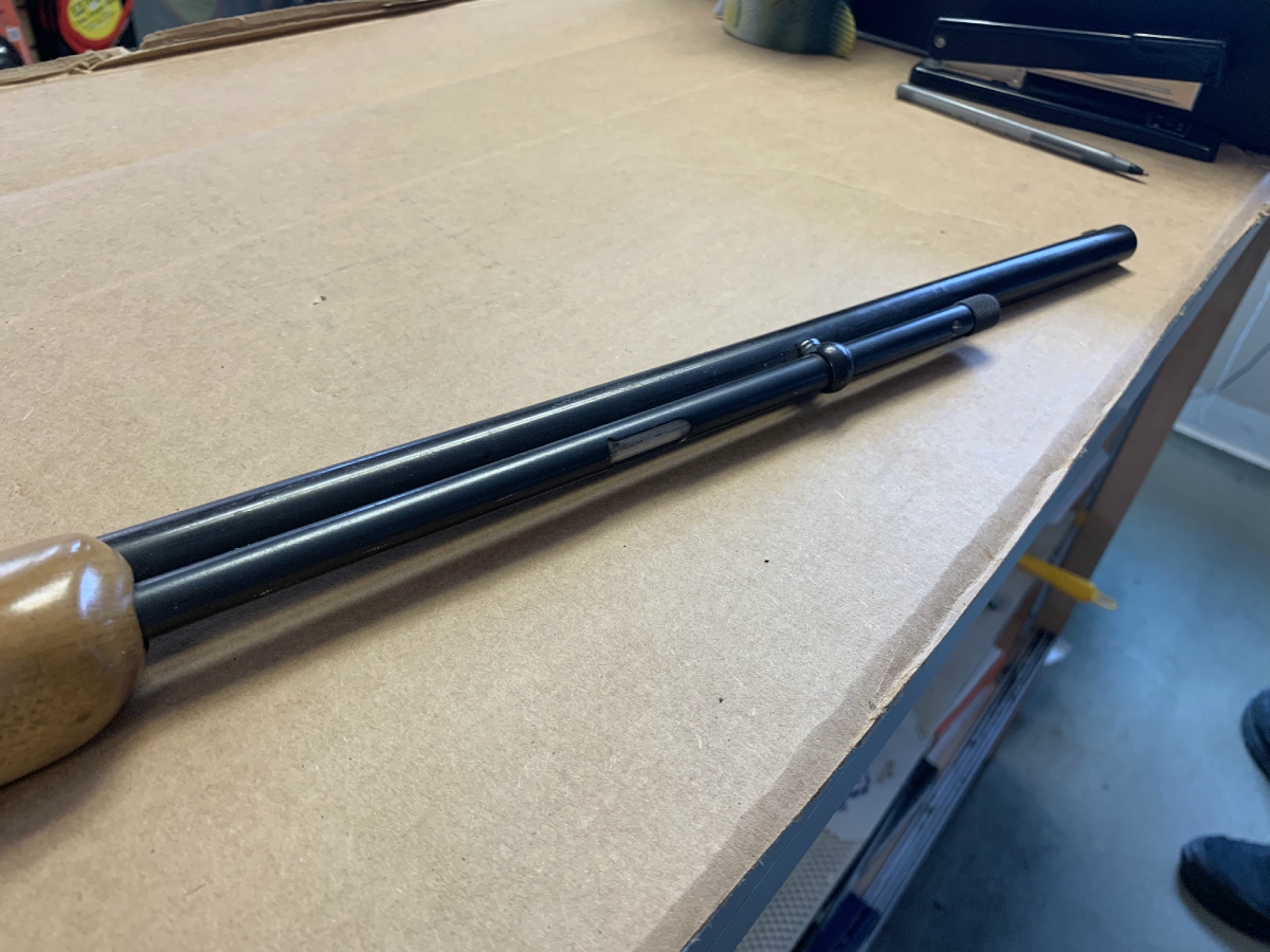 Springfield Model 187h Semi-Auto Rifle With Rimfire Scope Wood Stock ...