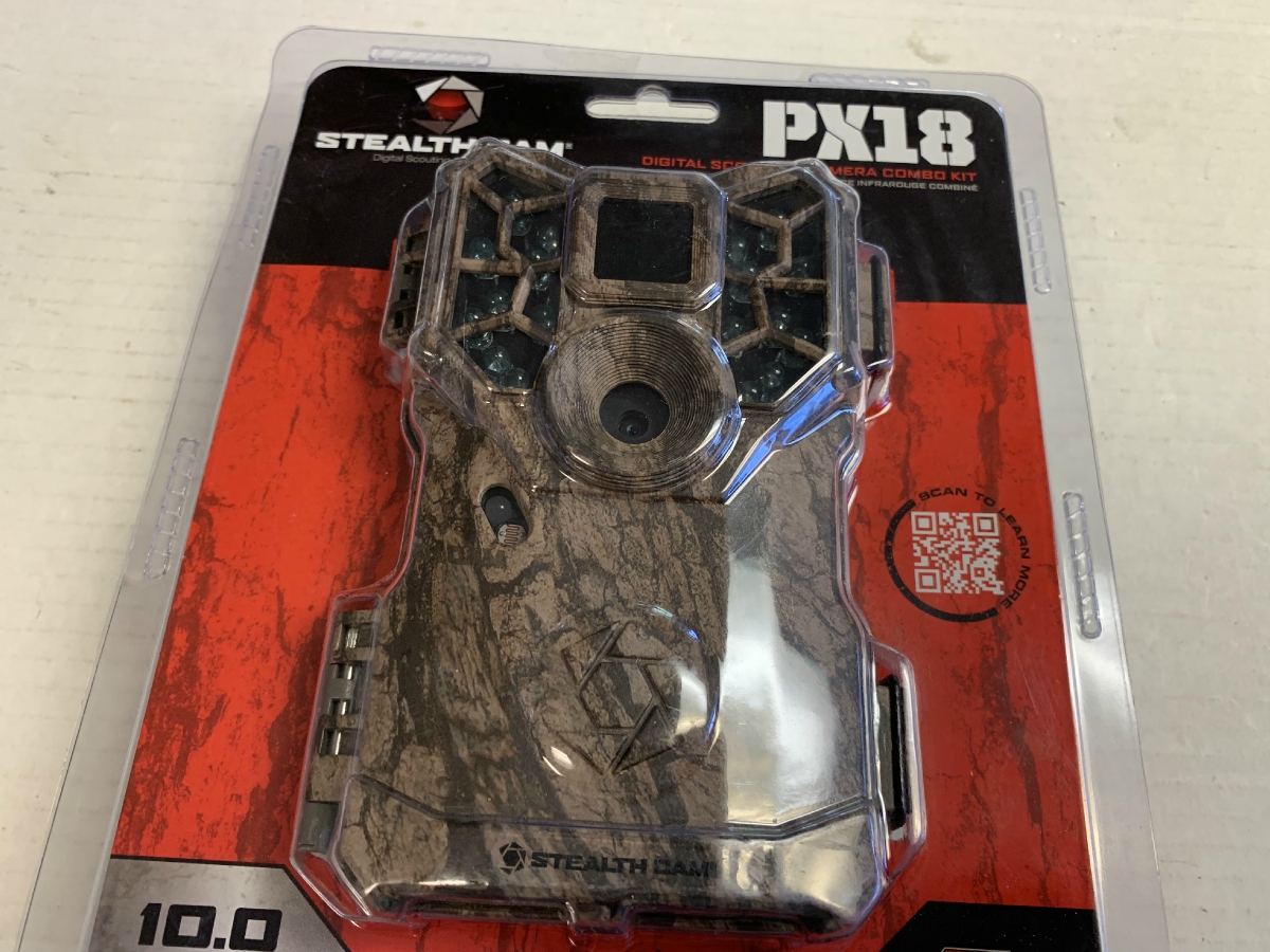 Stealth Cam Px18 Digital Scouting Game Trail Camera Combo Kit 10mp ...