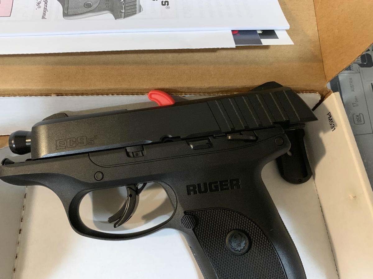 Ruger Ec9s Standard Double 9mm Luger 3.12 Inch Barrel 7+1 Black Polymer ...