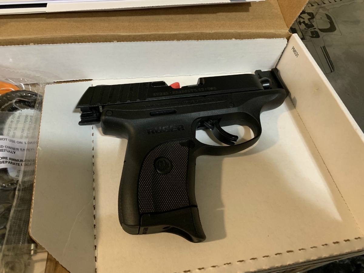 Ruger Ec9s Standard Double 9mm Luger 3.12 Inch Barrel 7+1 Black Polymer ...