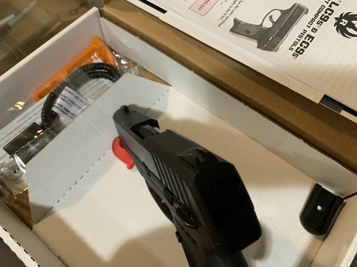 Ruger Ec9s Standard Double 9mm Luger 3.12 Inch Barrel 7+1 Black Polymer ...