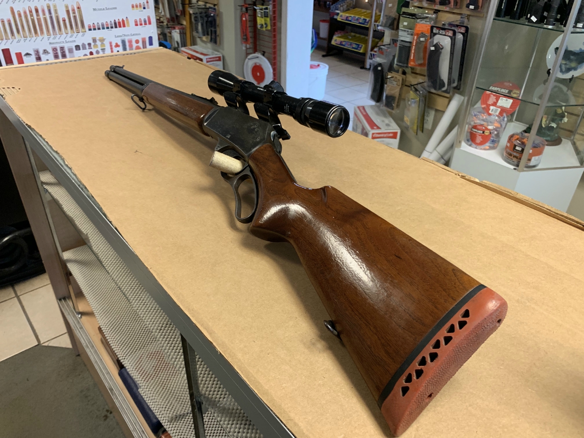 Western Field Model 740-A Emn Lever Action Rifle With Bushnell ...