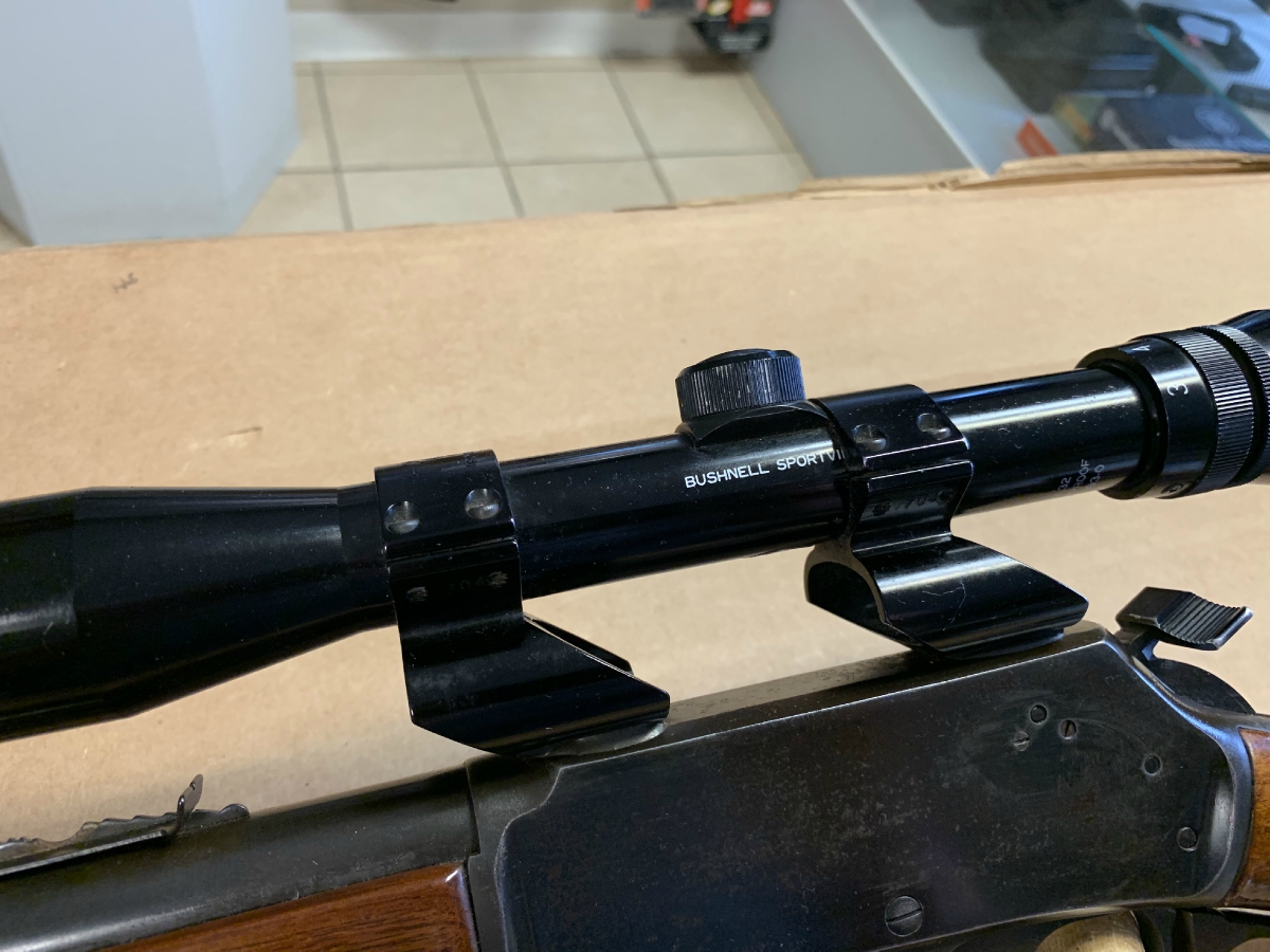 Western Field Model 740-A Emn Lever Action Rifle With Bushnell ...