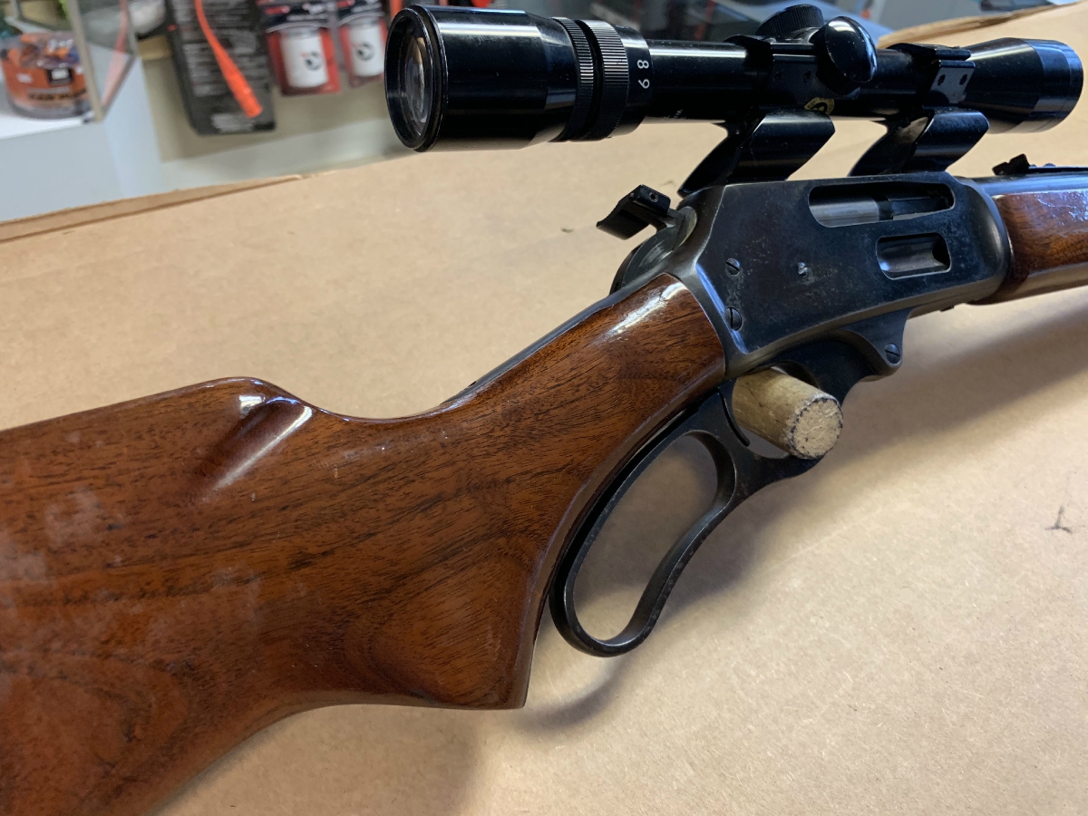 Western Field Model 740-A Emn Lever Action Rifle With Bushnell ...