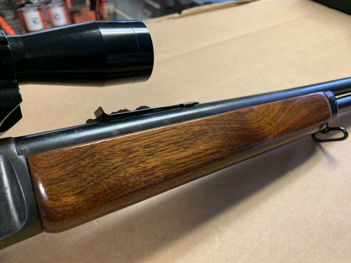 Western Field Model 740-A Emn Lever Action Rifle With Bushnell ...