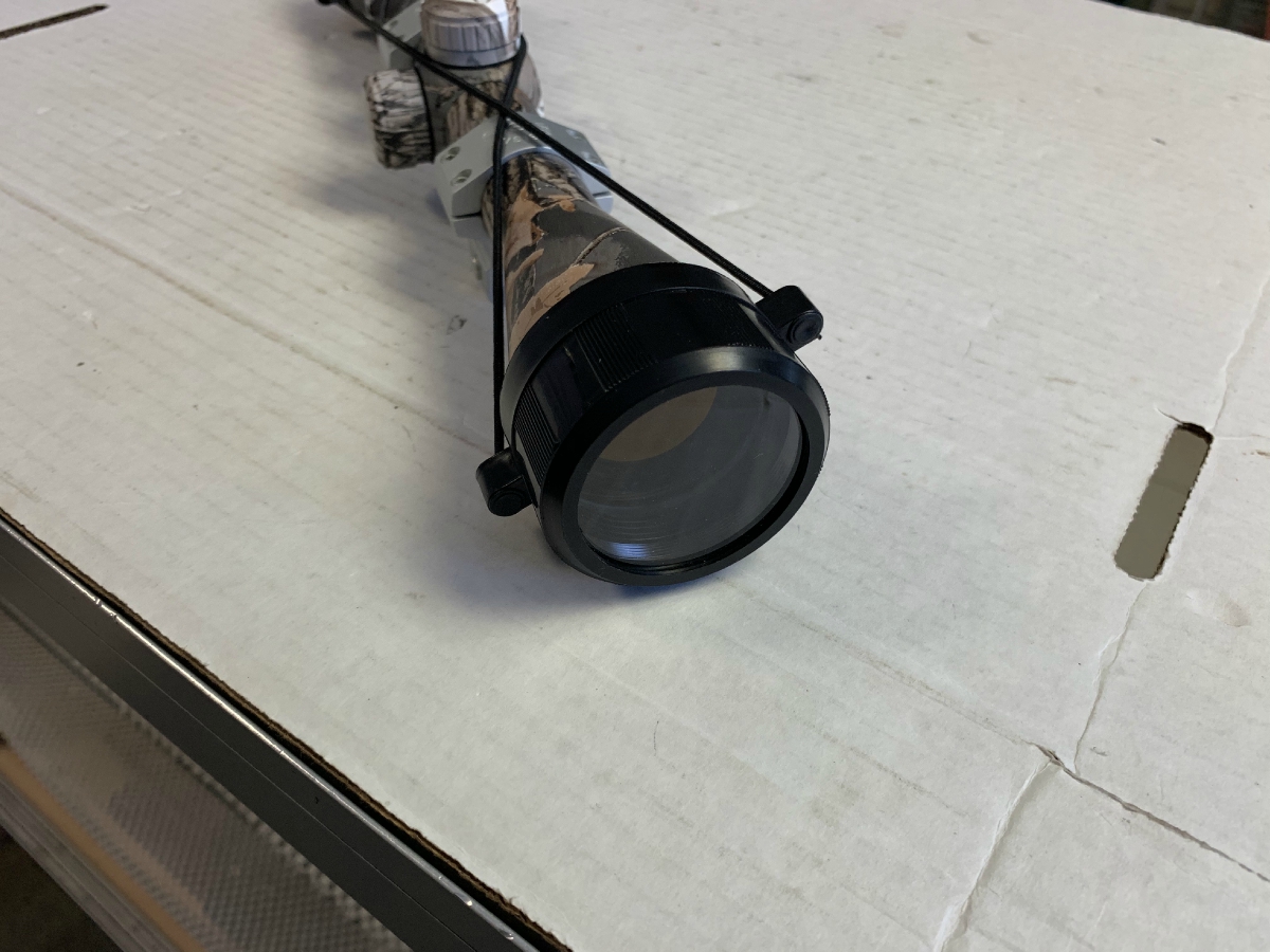 Traditions 3-9x40 Snow Camo Rifle Scope With Ironsighter Stainless ...