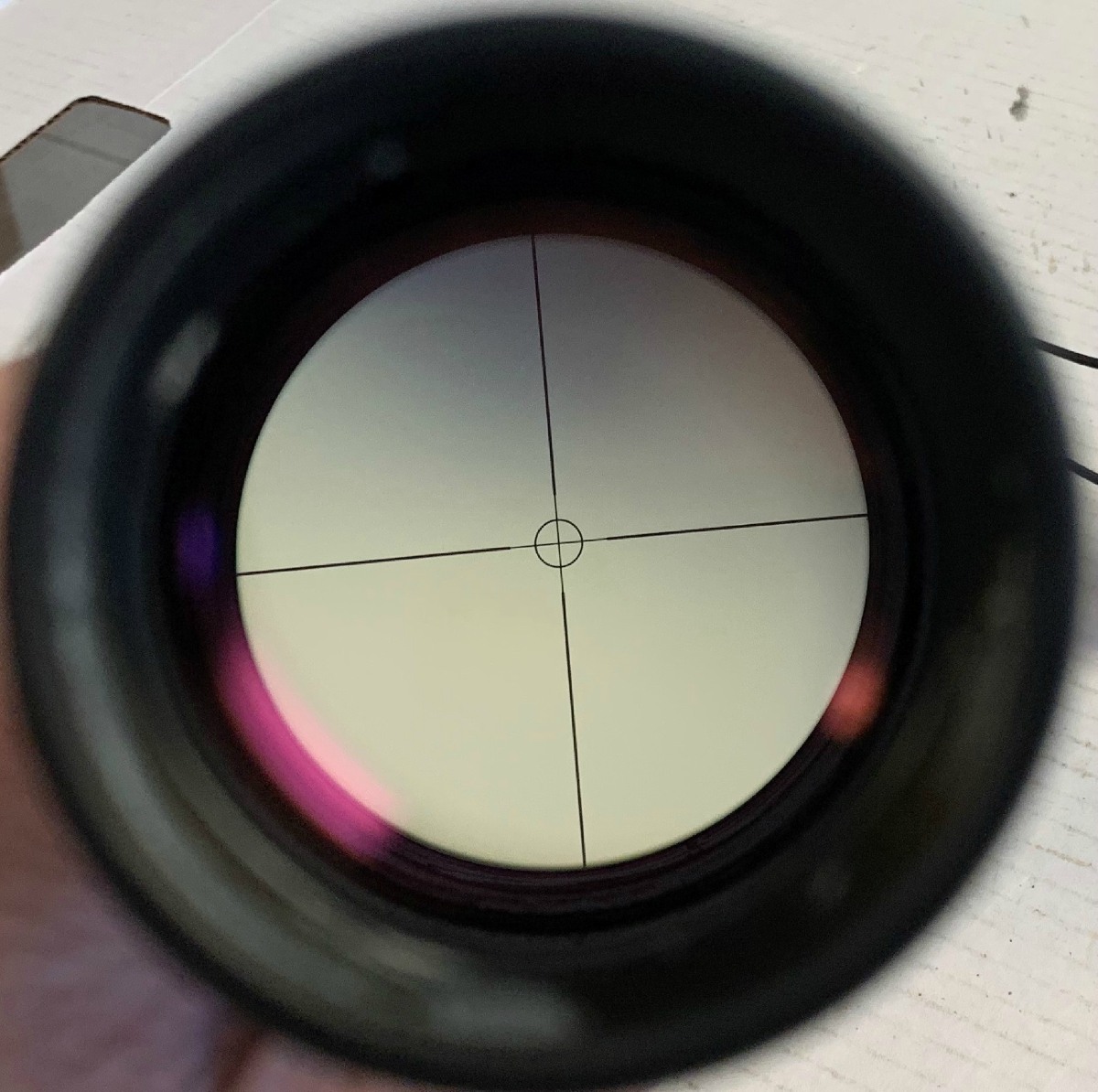 Traditions 3-9x40 Snow Camo Rifle Scope With Ironsighter Stainless ...