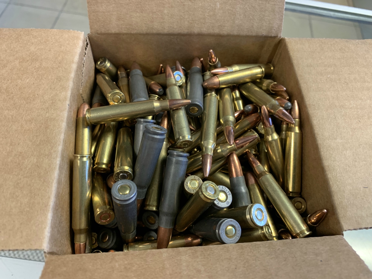 315 Rounds Assorted Rifle Ammunition 223 Rem, 30 Carbine And 7.62x39 ...