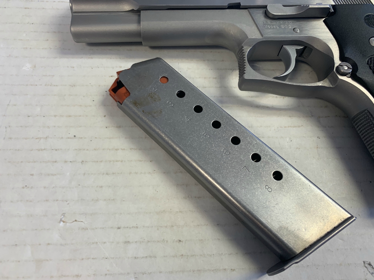 SMITH & WESSON - MODEL 645 SEMI-AUTO PISTOL ONE 7 ROUND MAGAZINE ...