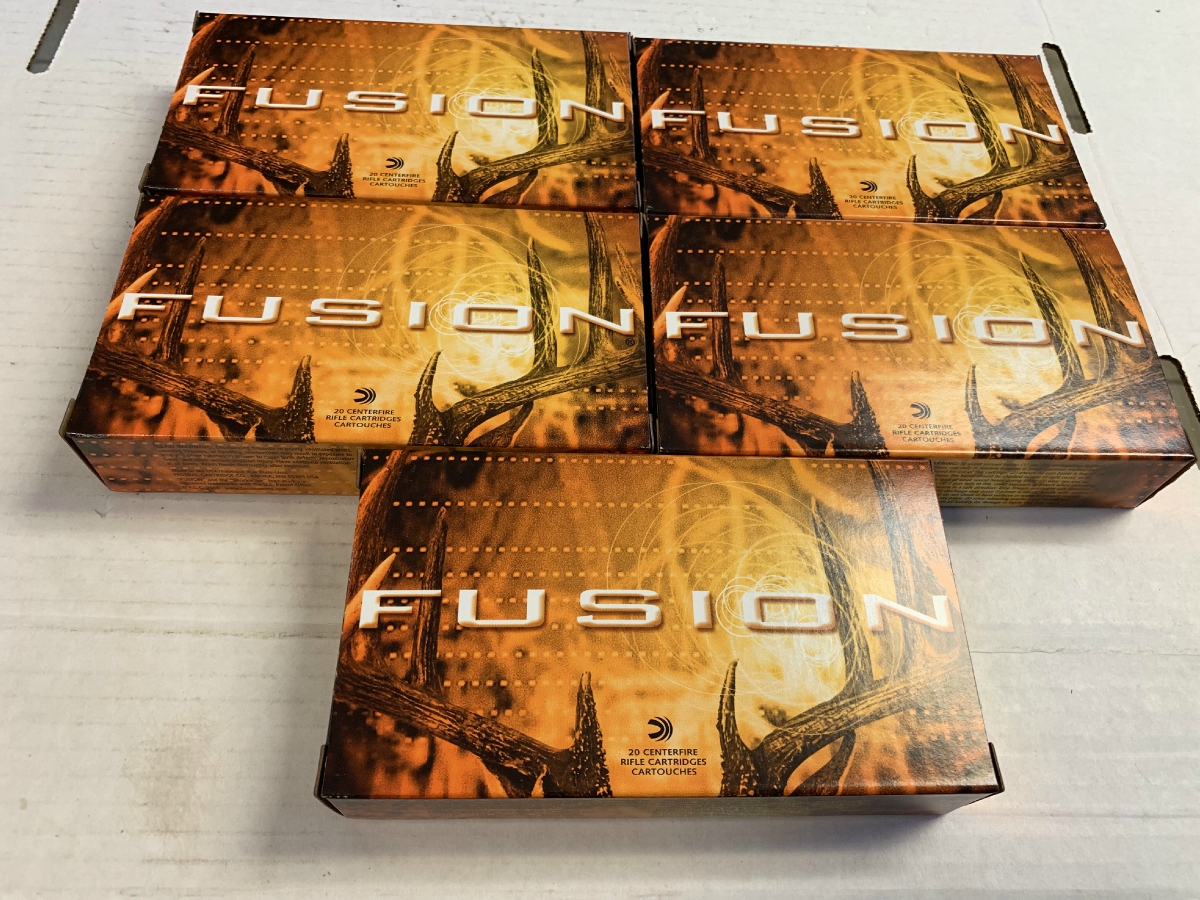 100 Rounds Federal F260fs1 Fusion 260 120 Gr Fusion Soft Point New In ...