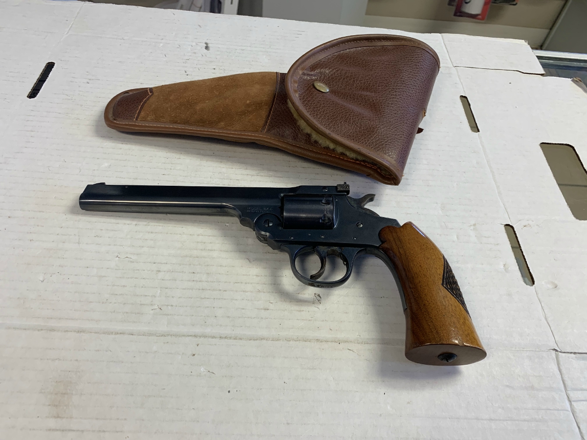 IVER JOHNSON MODEL 844 SUPER SHOT SEALED 8 SHOT BREAK OPEN REVOLVER 6 ...
